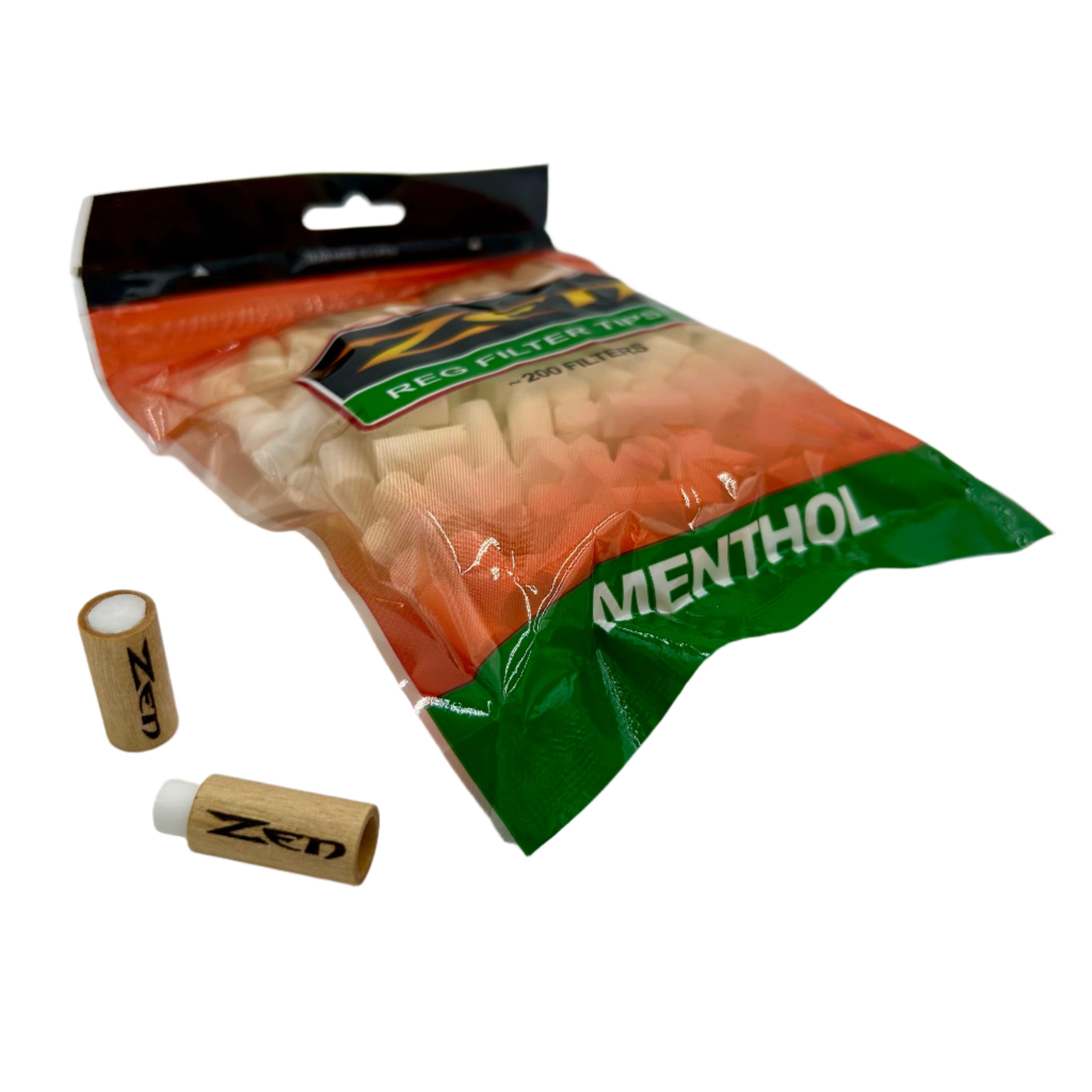 Zen Regular Menthol Filter Tips - 200 Pack - Zen OrganitipS Pro Custom ...
