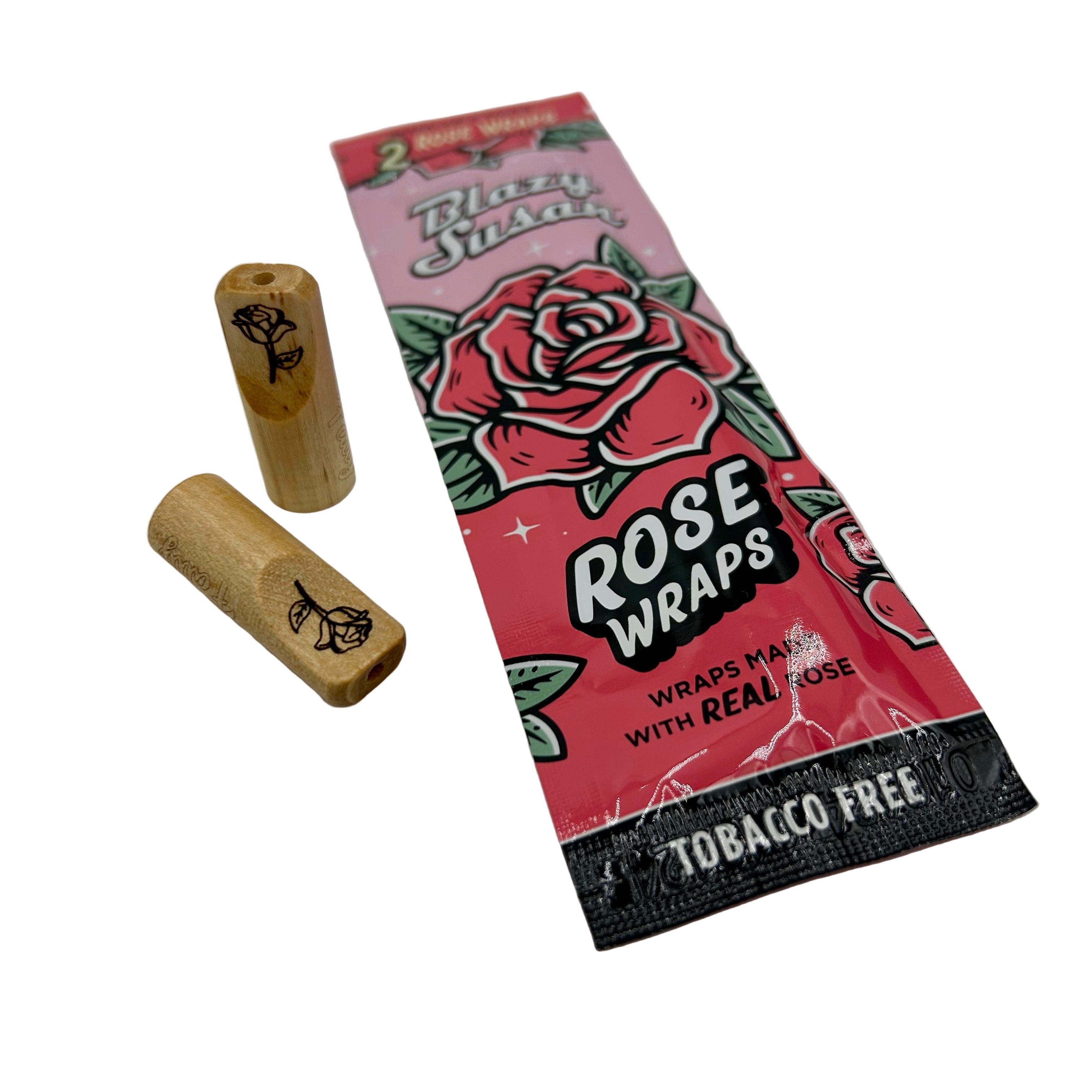 Custom Laser Etched Rose Design OrganitipS + Blazy Susan Rose Wraps ...