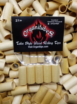 OrganitubeS® Fatty - the original wood tips (OrganitipS Fatty Sized Tu ...
